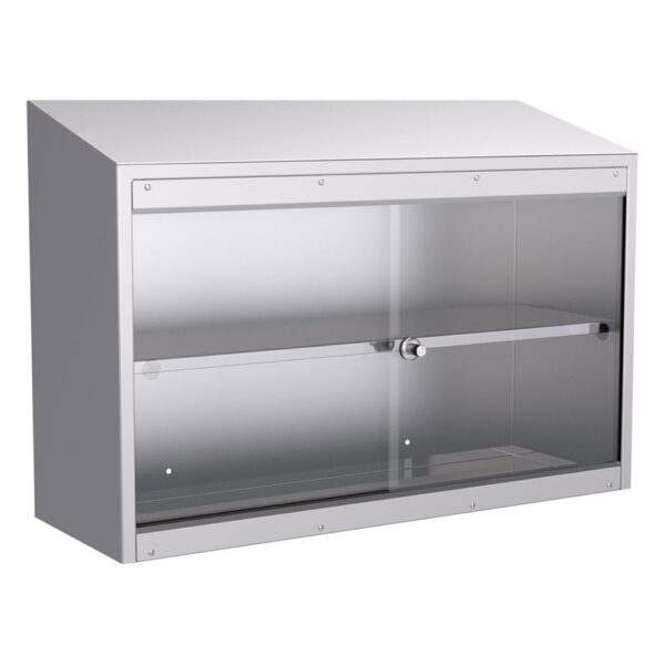Glass door cupboard 1000mm - TECHNIK®