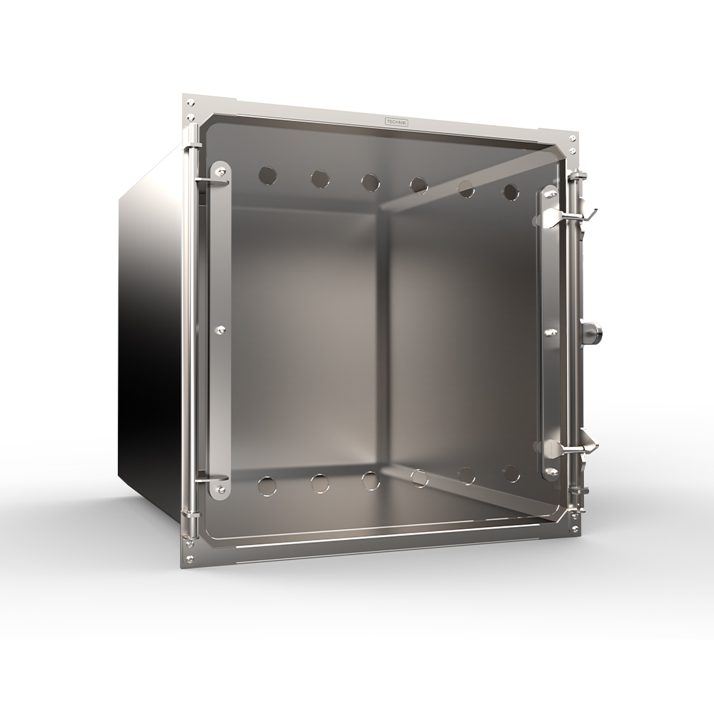 Stainless steel single kennel 650x500x700 - TECHNIK®